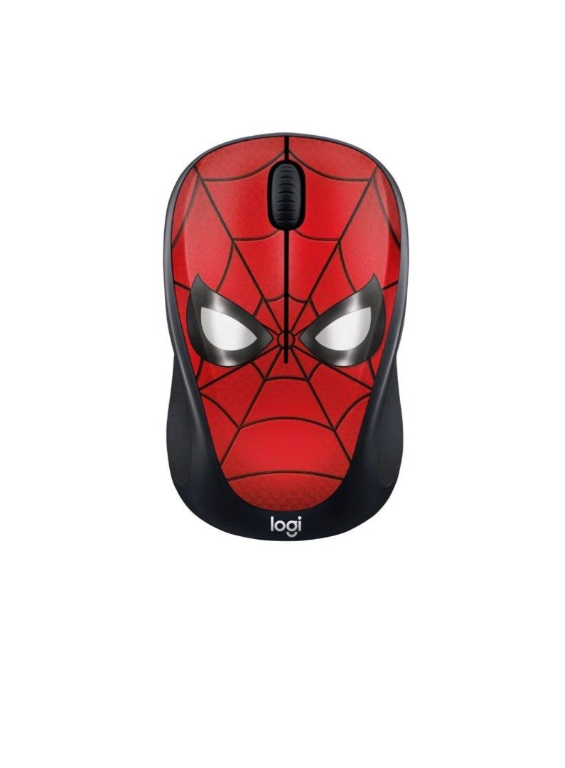Logitech Wireless Mouse Marvel Spiderman, Computers & Tech, Parts ...