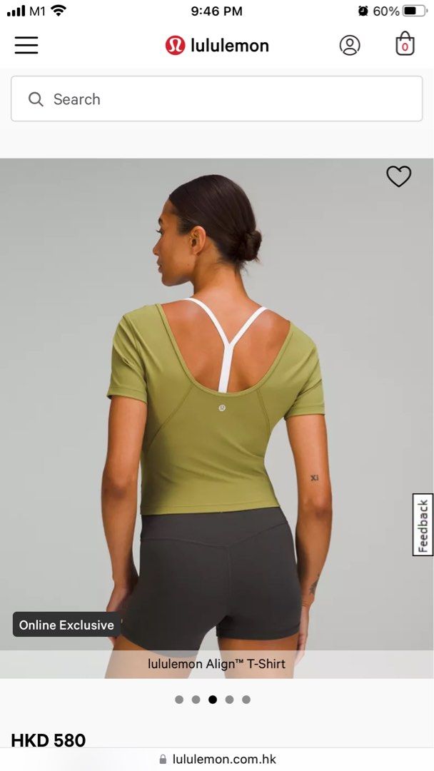 Lululemon align top, Women's Fashion, Activewear on Carousell