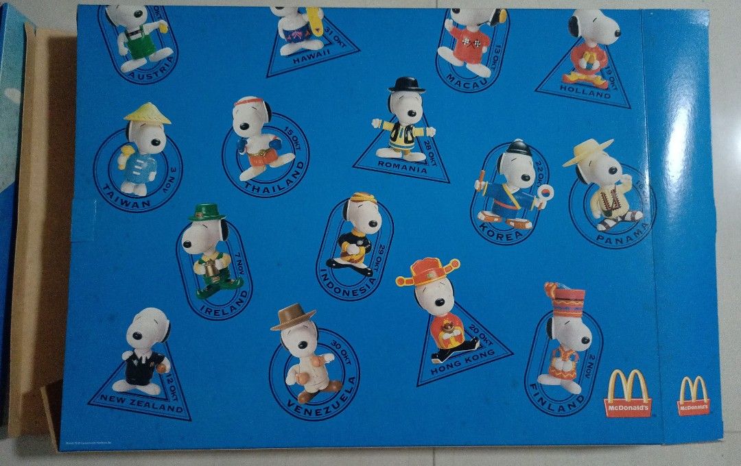 Macdonald "Snoopy" World Tour collection, Hobbies & Toys, Toys & Games ...