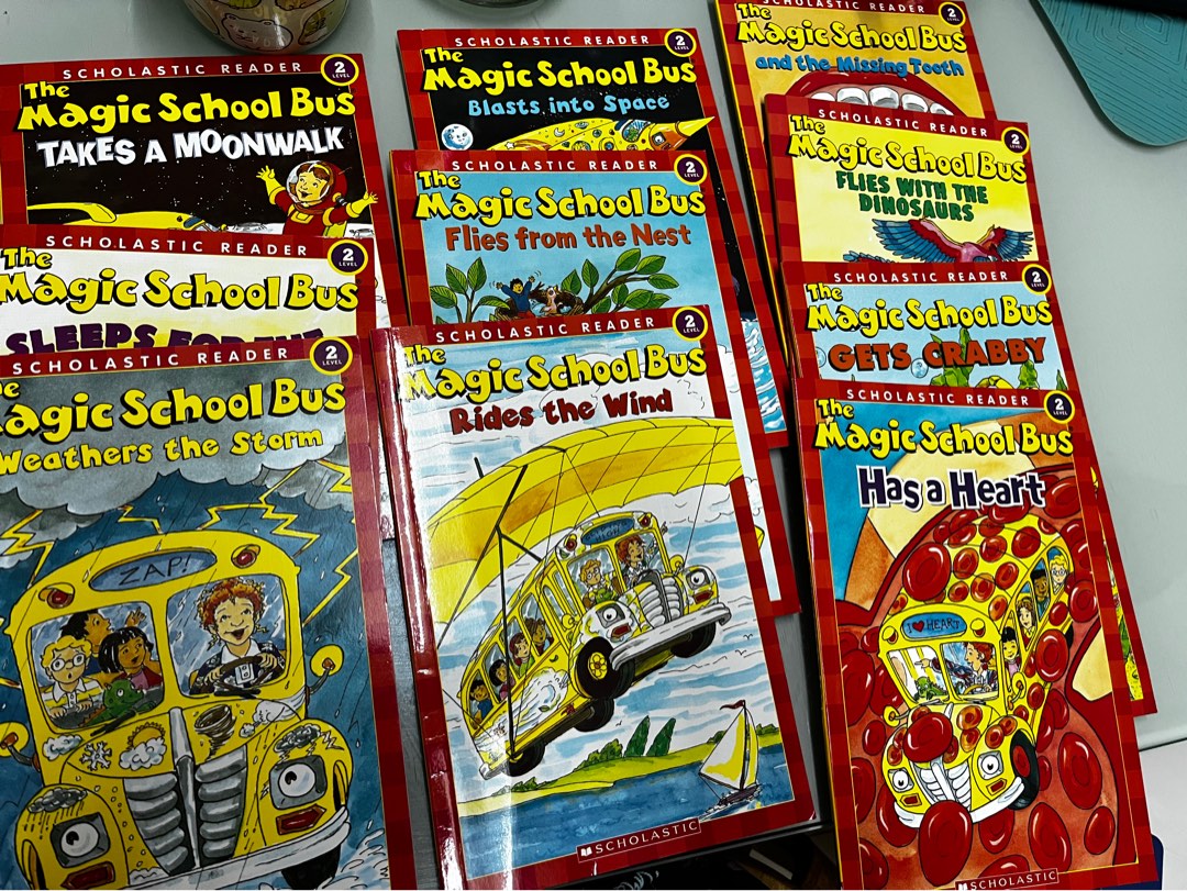 Magic School Bus Science Readers Collection 2 (10 Book), 興趣及遊戲, 書本 & 文具 ...