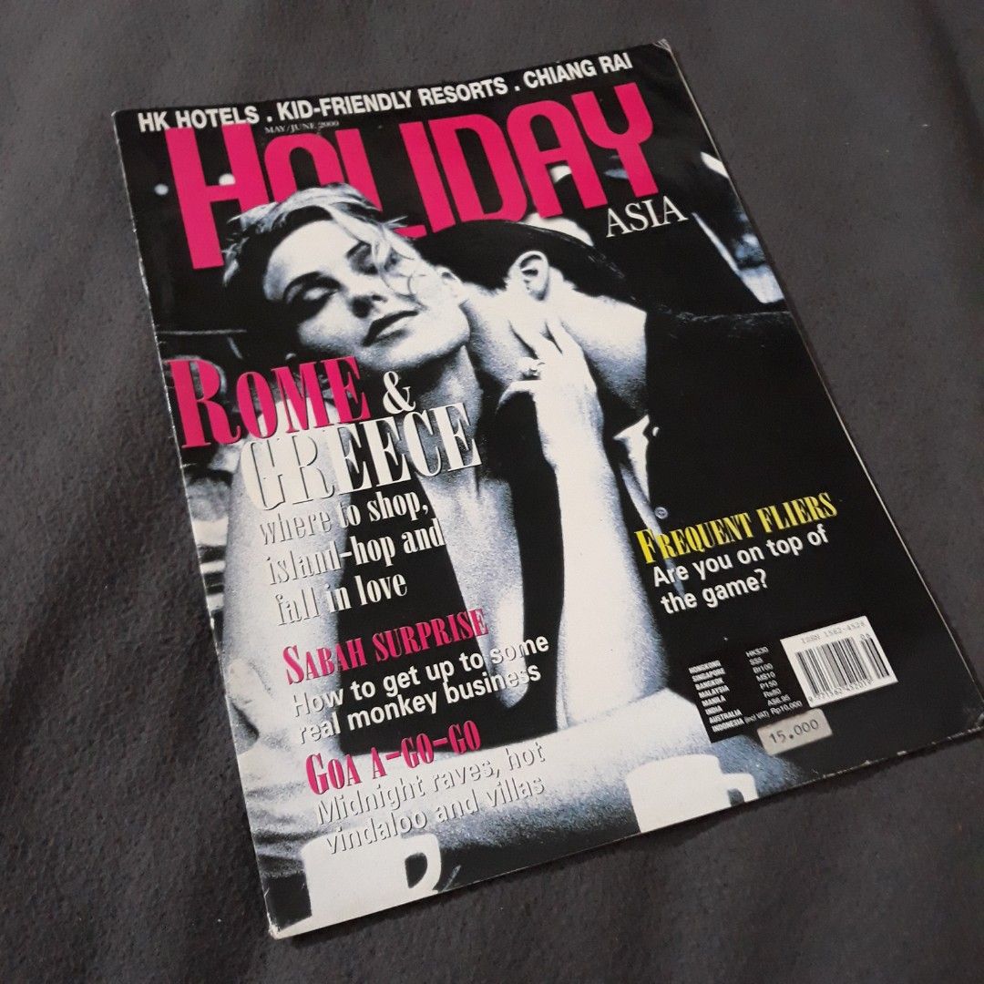 Majalah Holiday Asia Juni 2000, Buku & Alat Tulis, Majalah & Lainnya di ...