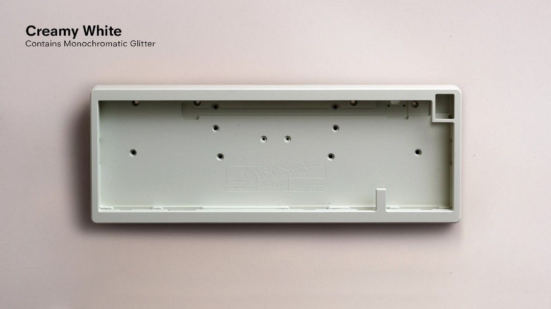 Matrix Corsa Creamy White 65% Custom mechanical keyboard, 電腦＆科技, 電腦周邊及 ...