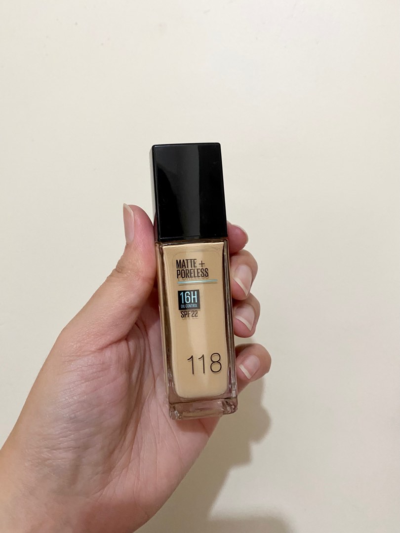 MAYBELLINE Fit Me Foundation 118 on Carousell