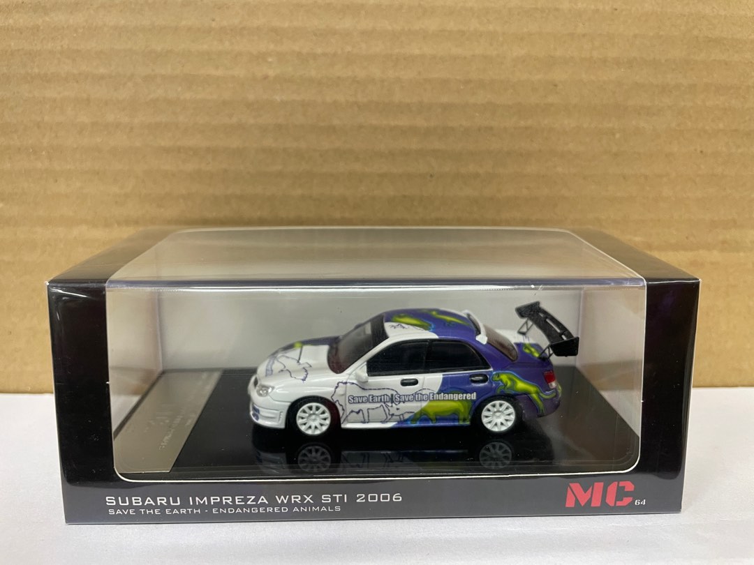 MC 1/64 Subaru Impreza WRX STI 2006, Hobbies & Toys, Toys & Games on Carousell