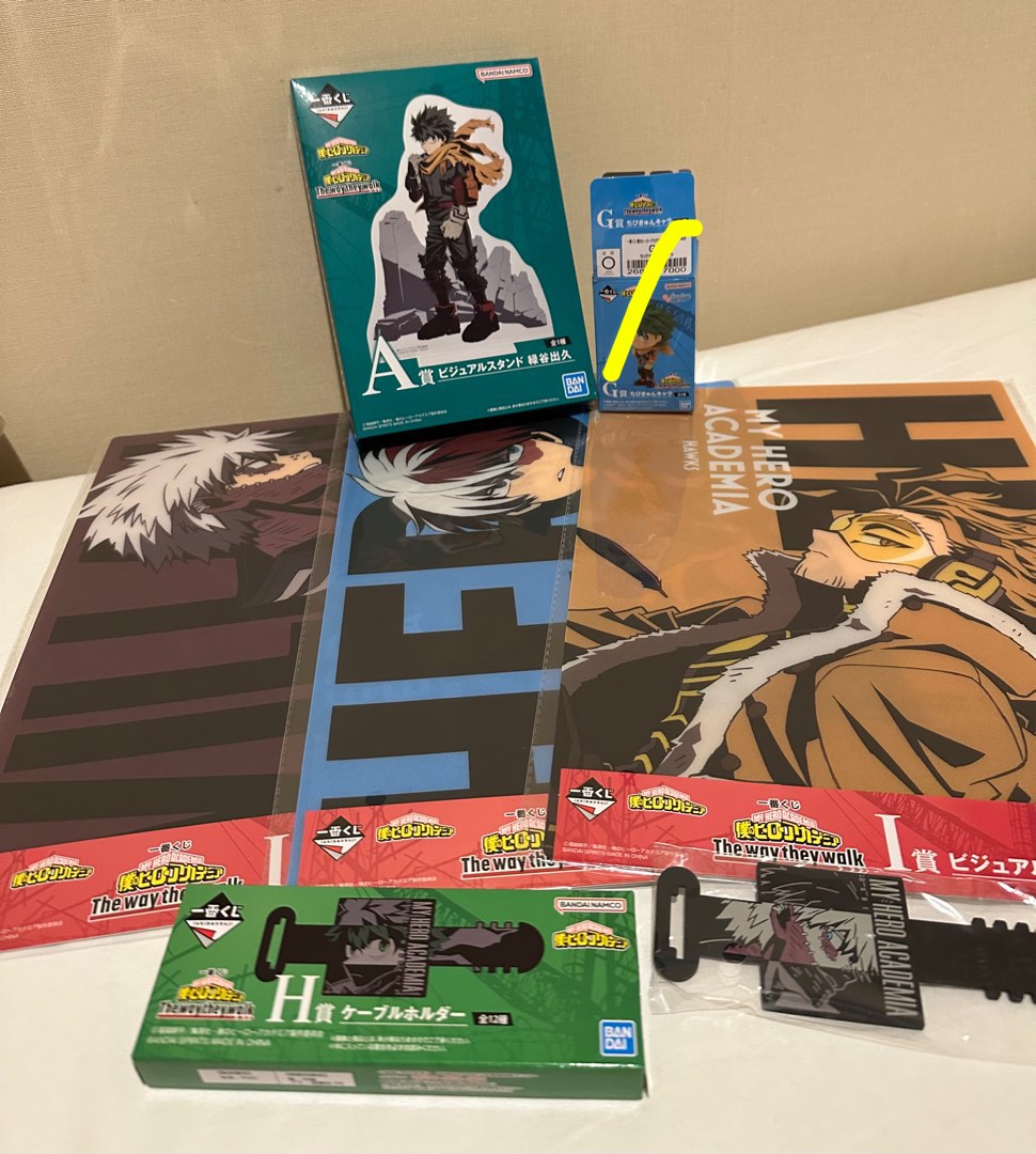 MHA kuji / MHA the way they walk kuji - Midoriya acrylic stand , MHA ...