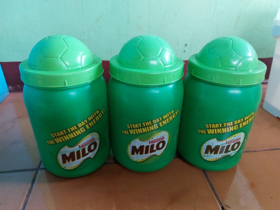 Milo container storage on Carousell