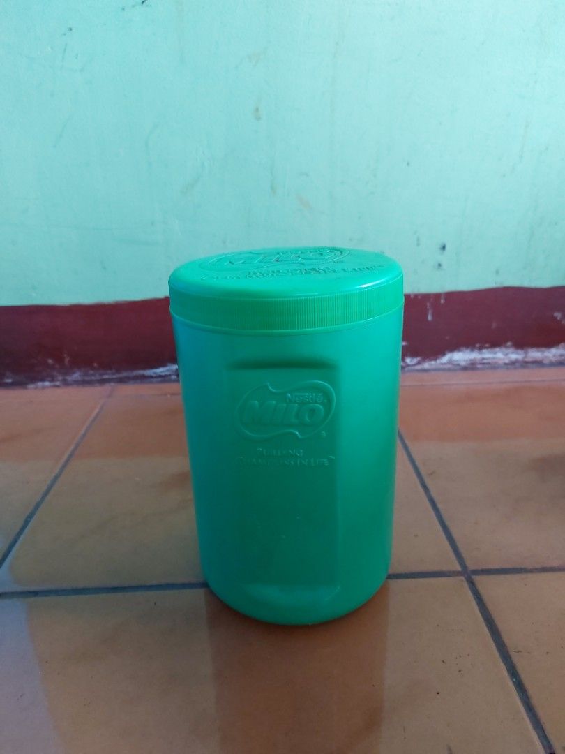 Milo container storage on Carousell