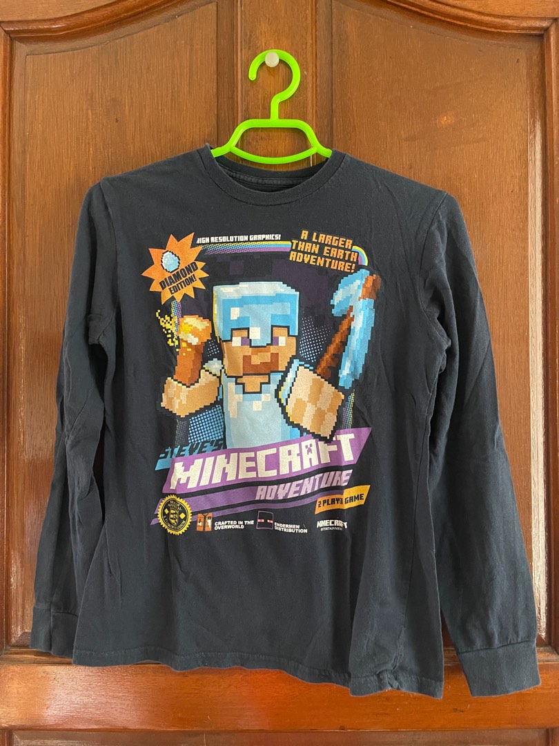 Minecraft Shirt for Kids on Carousell