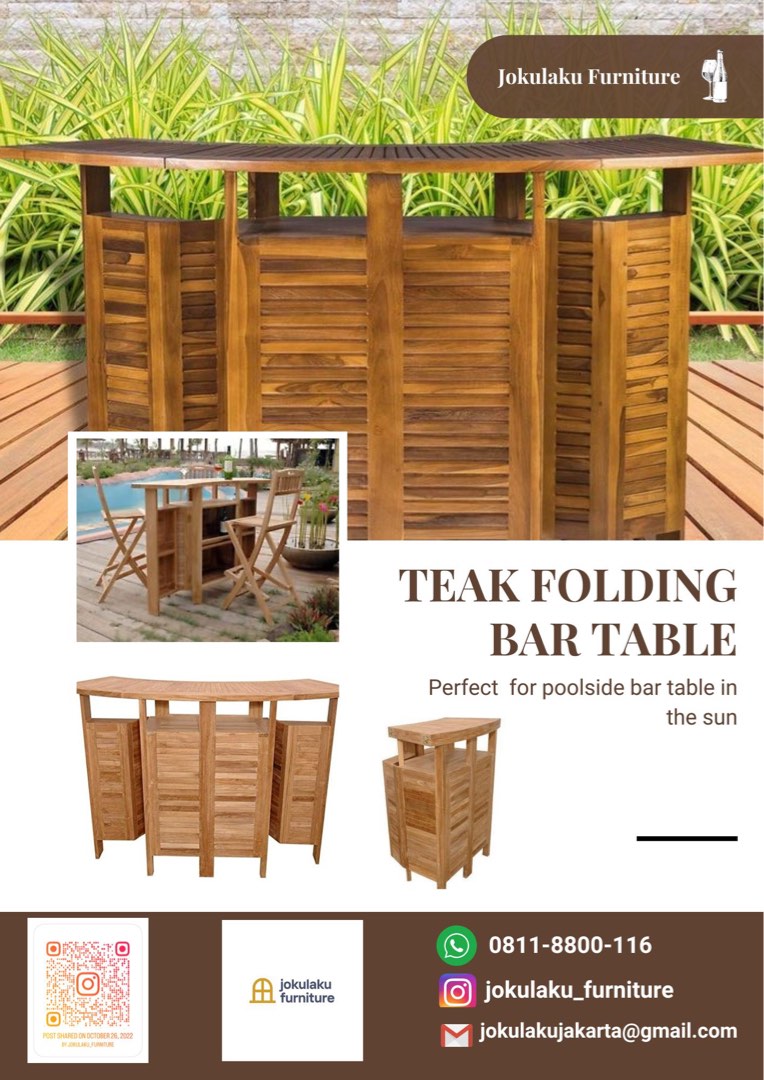 Mini Bar | Meja Bar, Perabotan Rumah di Carousell