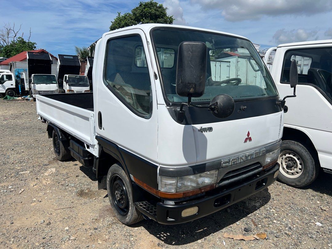 Mitsubishi Canter 4m40 4m42 Engine 4x4 10ft Dropside Single Tire on ...