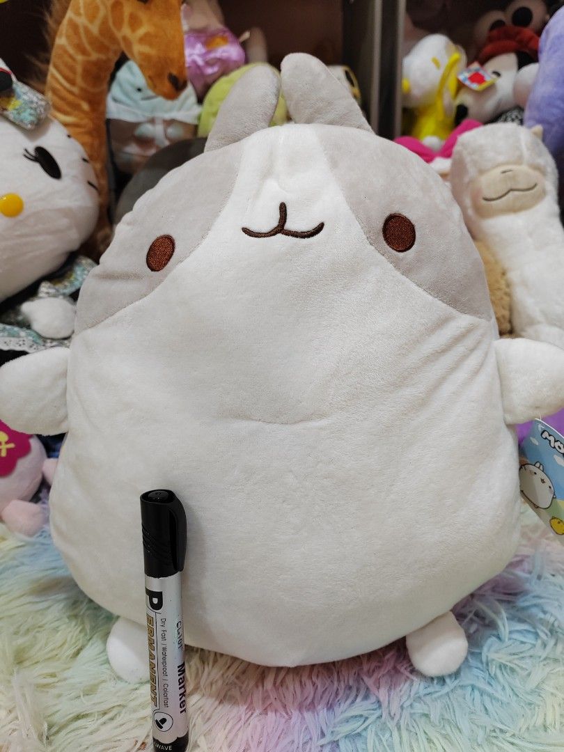Molang plush, Hobbies & Toys, Toys & Games on Carousell