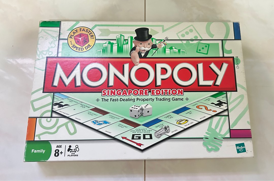 Monopoly - Singapore Edition 2008, Hobbies & Toys, Toys & Games on Carousell