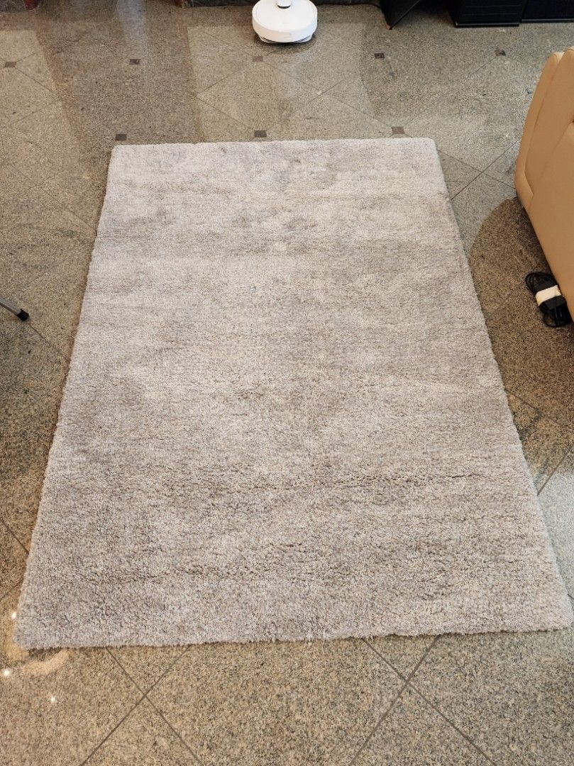 Muji Carpet / Rug (Light Grey), Furniture & Home Living, Home Decor ...