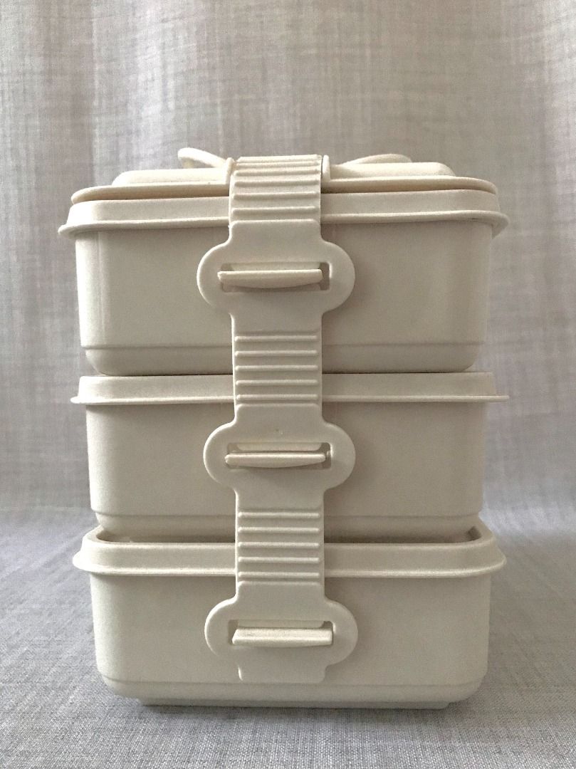 Muji Style Stackable Belted Complete Camping /Picnic Set (Large ...