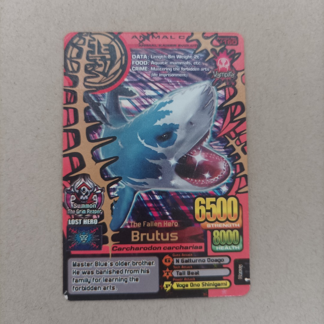 Namco Bandai Games inc - Kartu Animal Kaiser Brutus, Toys & Collectibles, Permainan Papan ...