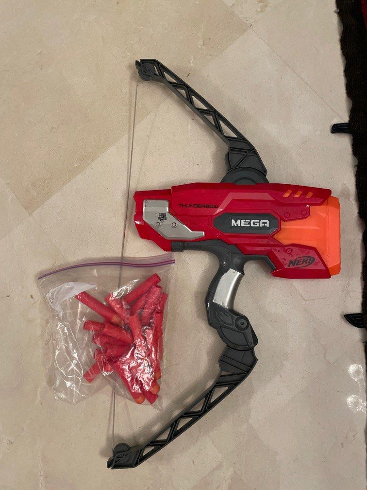 Nerf Mega Thunderbow, Hobbies & Toys, Toys & Games on Carousell