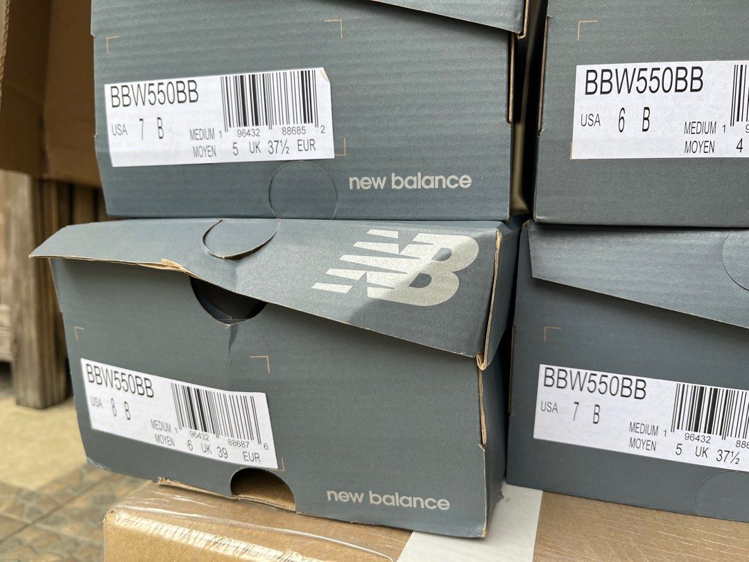 New Balance 550 Rain Cloud, Women's Fashion, Footwear, Sneakers on ...