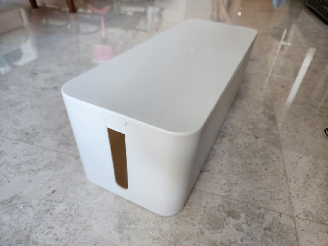 NEW Cable Box Extension Wire Plug Storage Organizer White, Men's ...