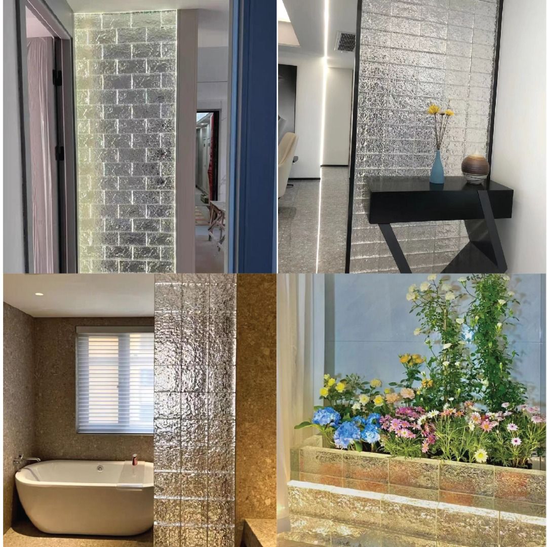 [New Launch Promotion] Solid Crystal Brick | Transparency Glass Block ...