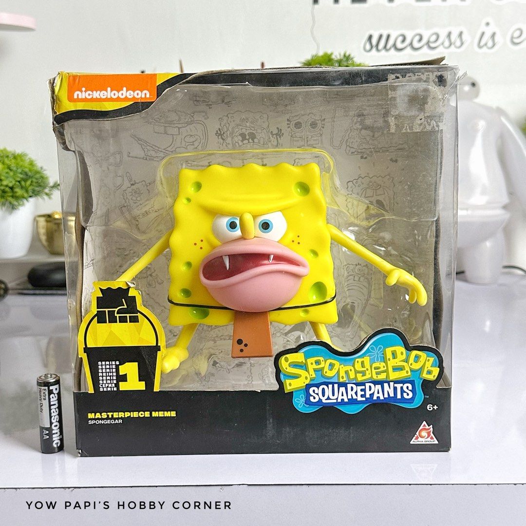 NICKELODEON SPONGEBOB SQUARE PANTS - MASTERPIECE MEME, Hobbies & Toys ...