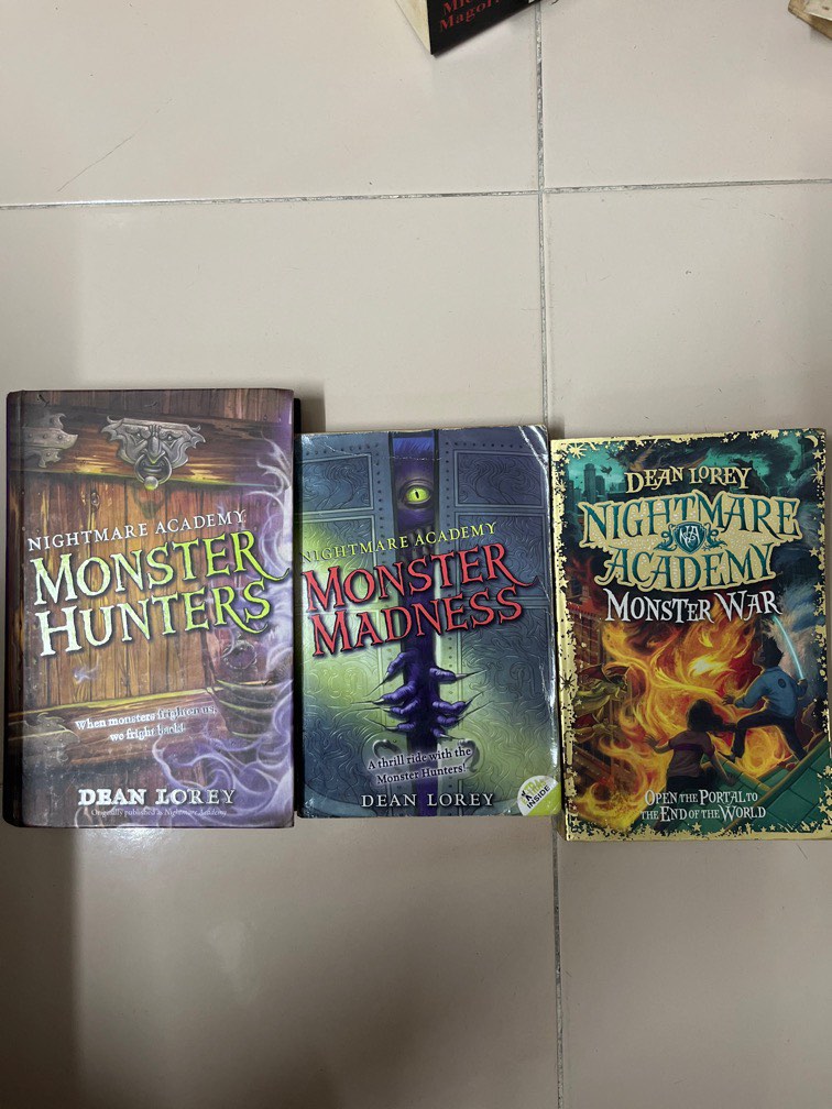 Nightmare Academy (Book 1-3), Hobbies & Toys, Books & Magazines, Fiction & Non-Fiction on Carousell