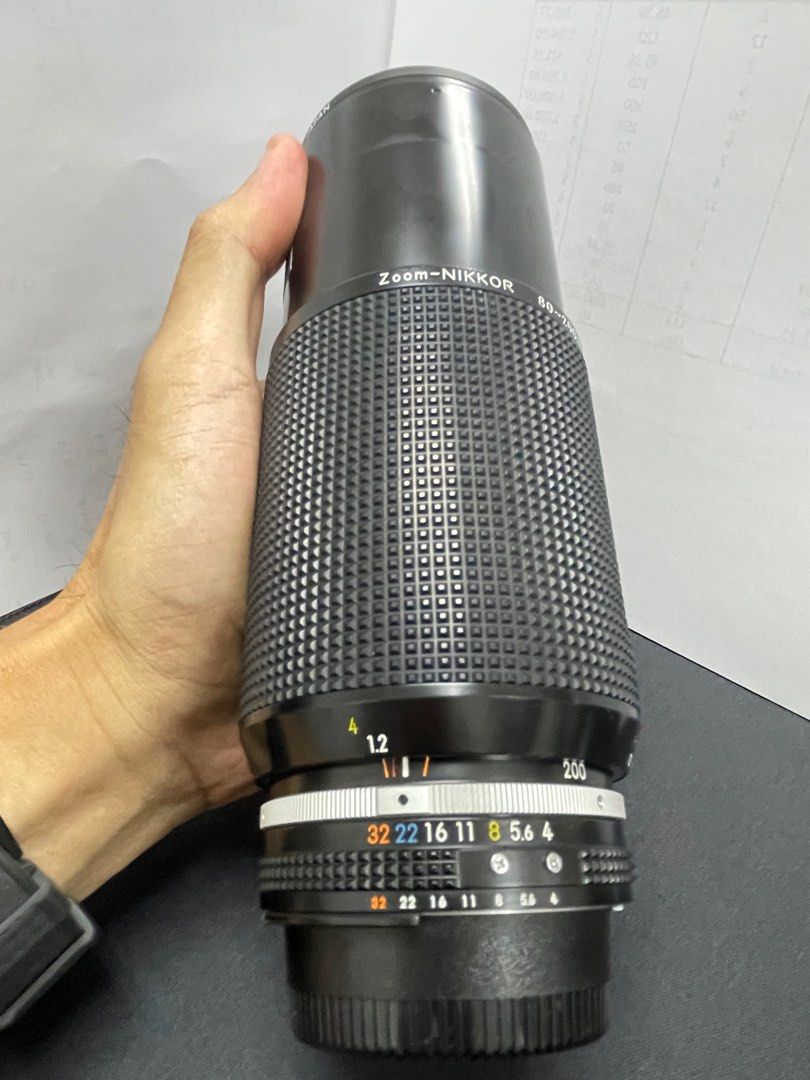 Nikon 80-200mm f4 Ai-s Nikkor, Photography, Lens & Kits on Carousell