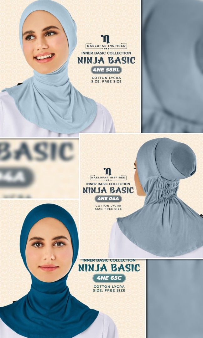 NINJA BASIC INNER, Women's Fashion, Muslimah Fashion, Hijabs on Carousell
