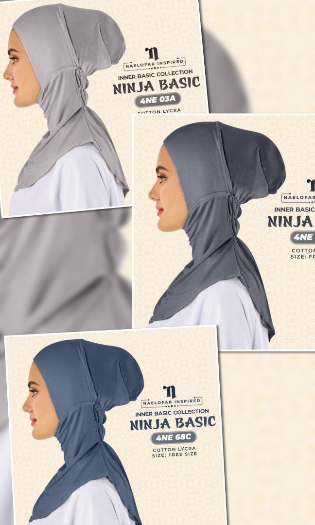 NINJA BASIC INNER, Women's Fashion, Muslimah Fashion, Hijabs on Carousell