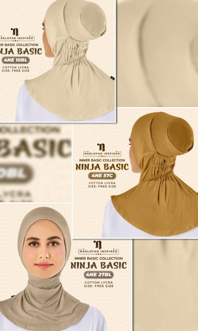 NINJA BASIC INNER, Women's Fashion, Muslimah Fashion, Hijabs on Carousell