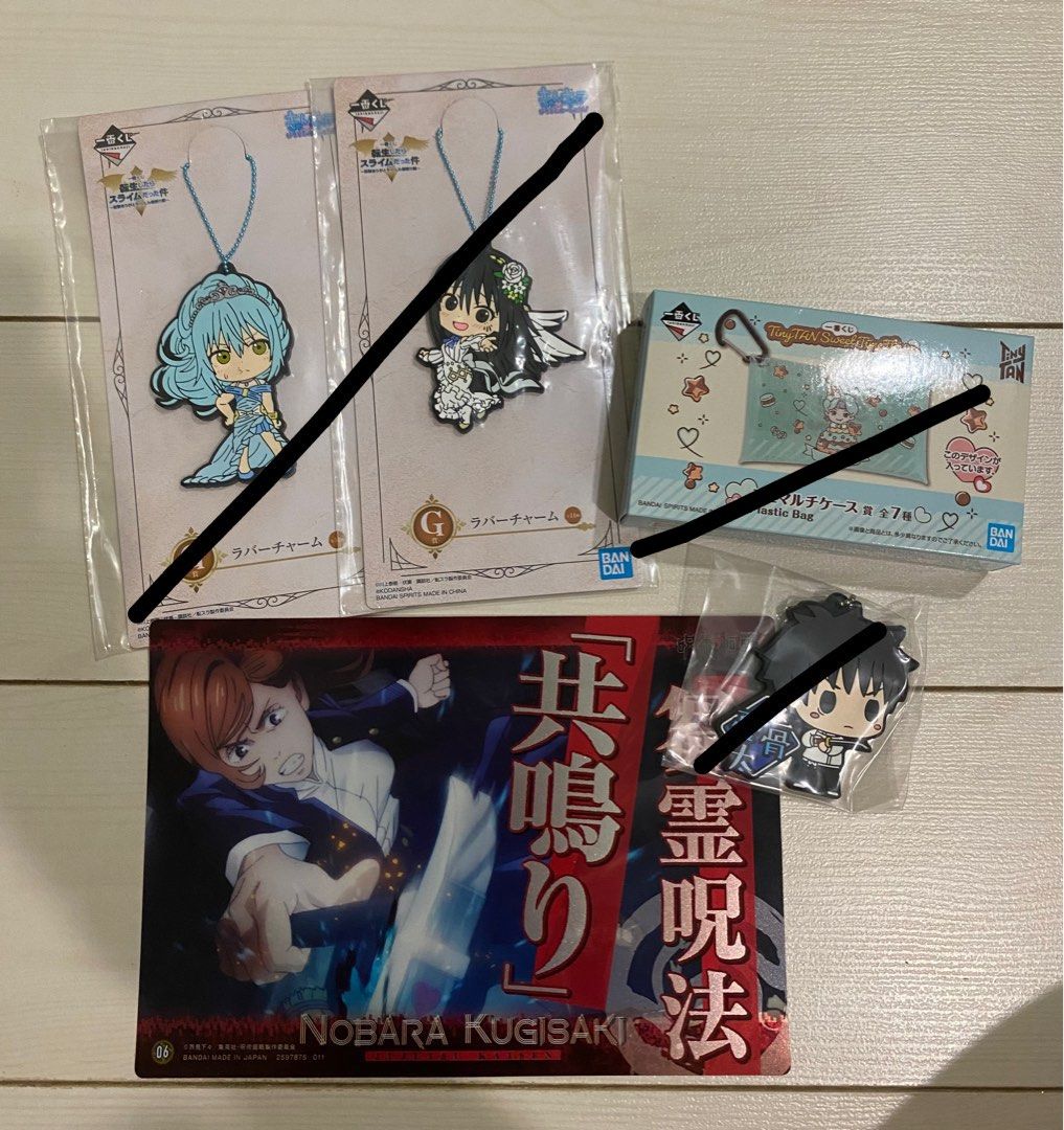 Nino figure (QQ with you kuji), hololive kuji, hawks stand, Endeavour ...