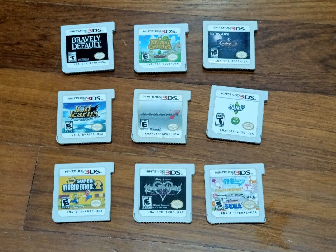 Nintendo 3DS Loose Cartridges, Video Gaming, Video Games, Nintendo on ...