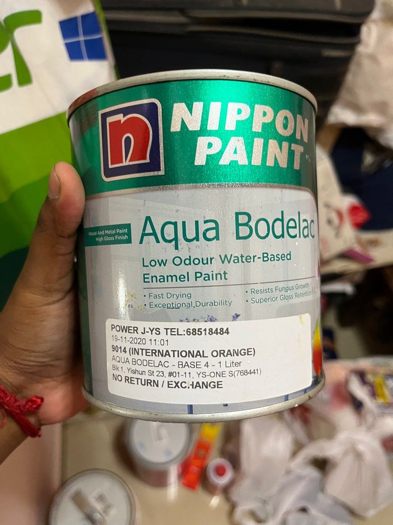 Nippon Paint evening in siam international orange, Furniture & Home ...