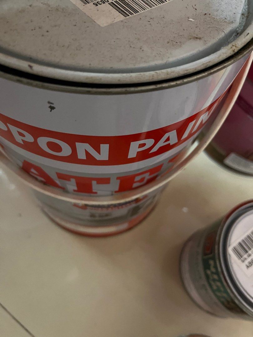 Nippon Paint mattex light blue, Furniture & Home Living, Home ...