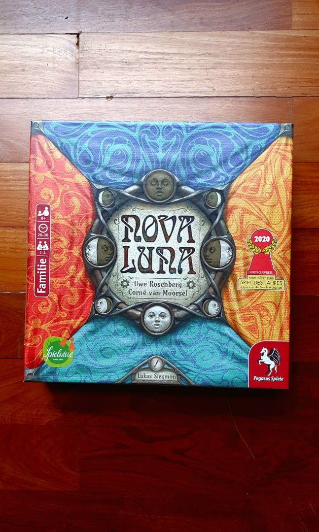Nova Luna Board Game, Hobbies & Toys, Toys & Games on Carousell