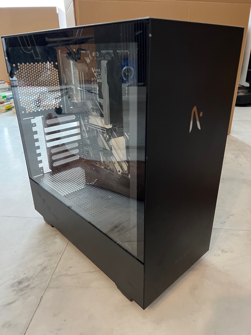 NZXT case + Motherboard + 1 stick of ram, Computers & Tech, Parts ...