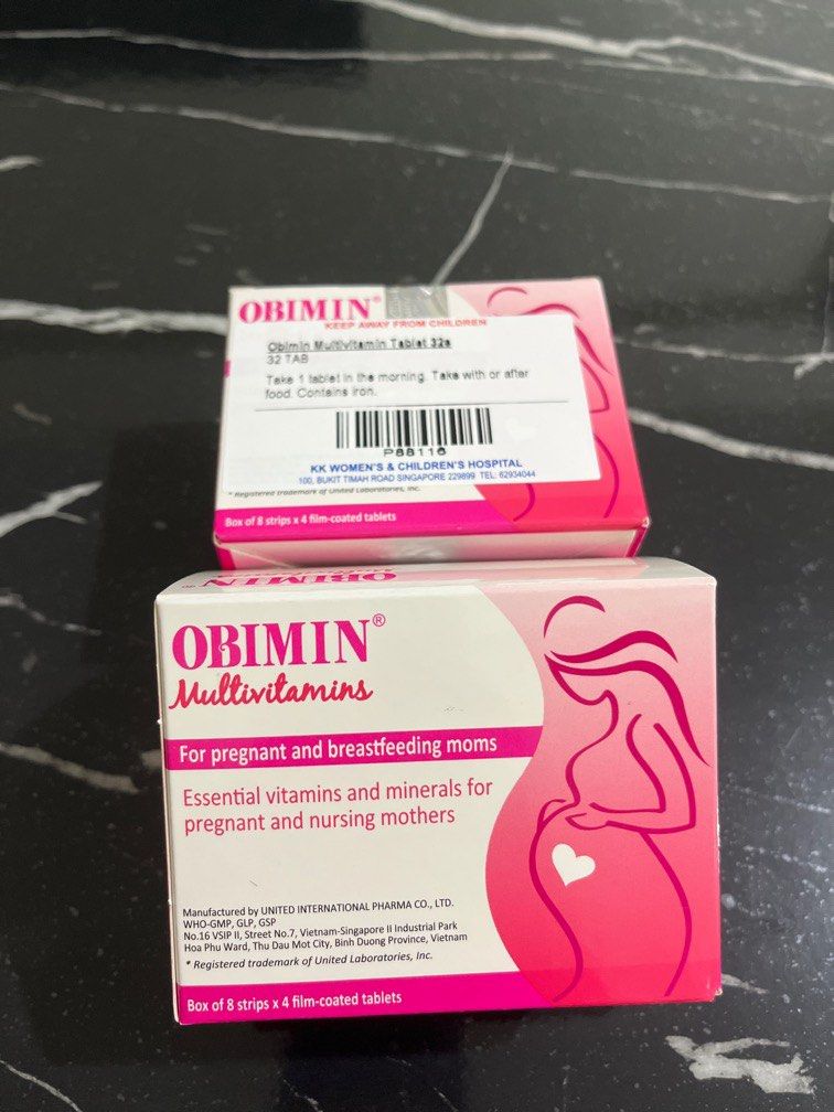 Obimin Multivitamin, Health & Nutrition, Health Supplements, Vitamins ...