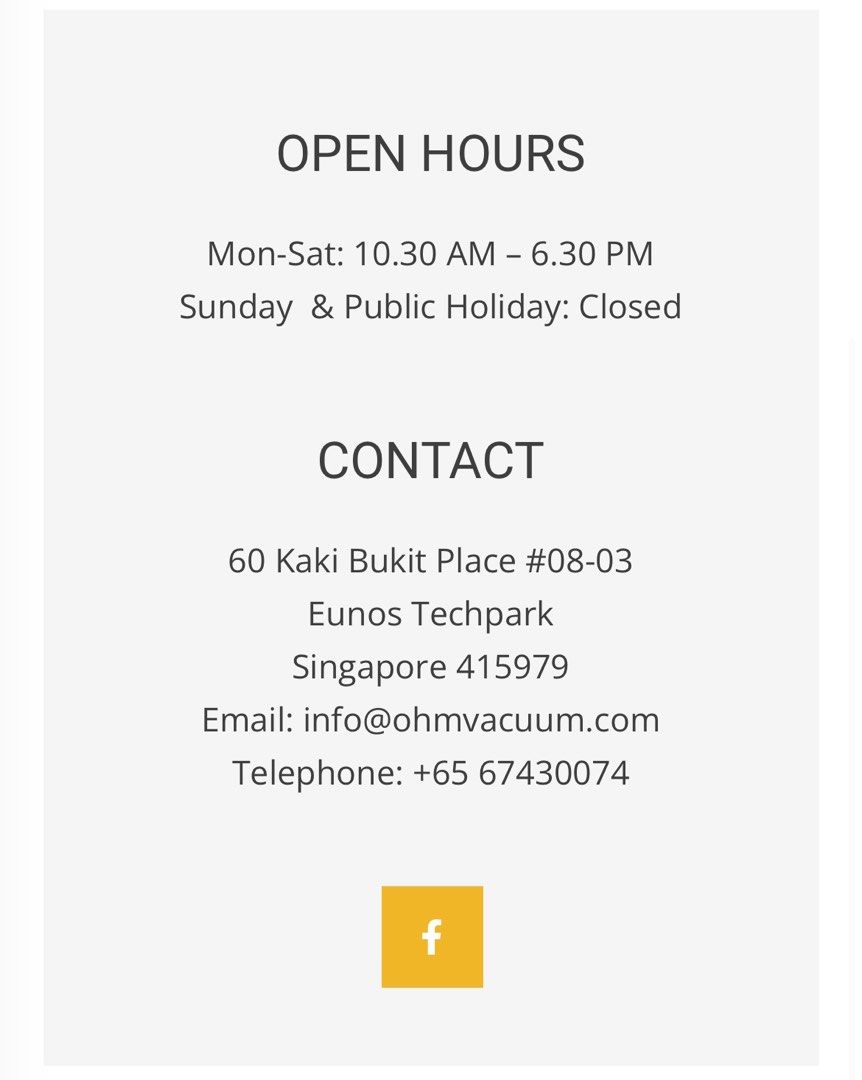 Ohm vacuum, TV & Home Appliances, Vacuum Cleaner & Housekeeping on ...