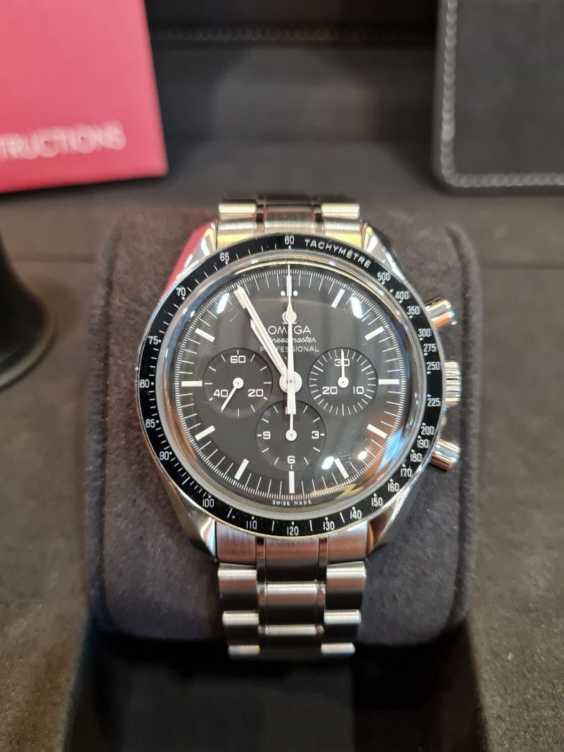 Omega Moon Watch 2021 Full Set, Luxury, Watches on Carousell