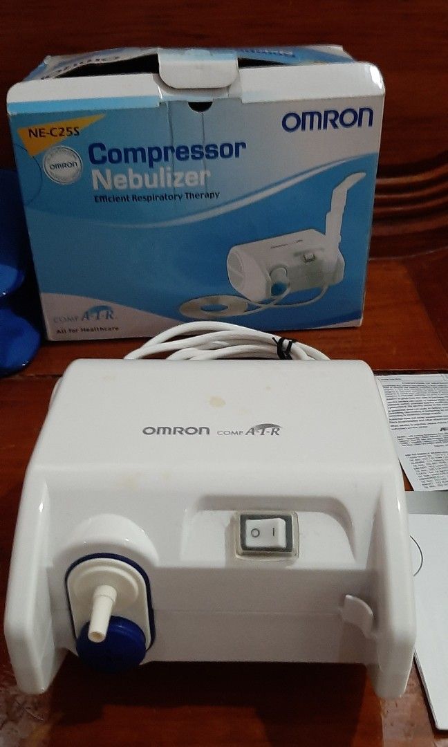 Omron compressor nebulizer, Health & Nutrition, Health Monitors ...