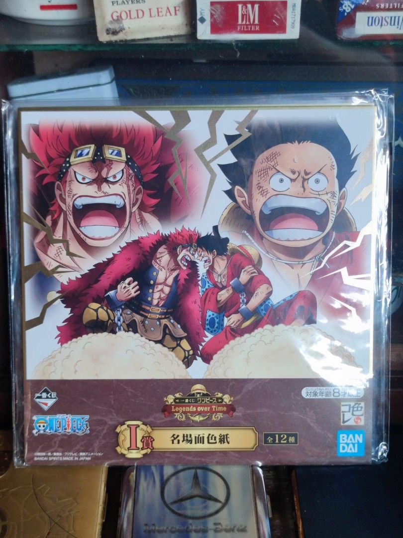 One Piece Ichiban Kuji Memorial Shikishi Art Board, Hobbies & Toys ...