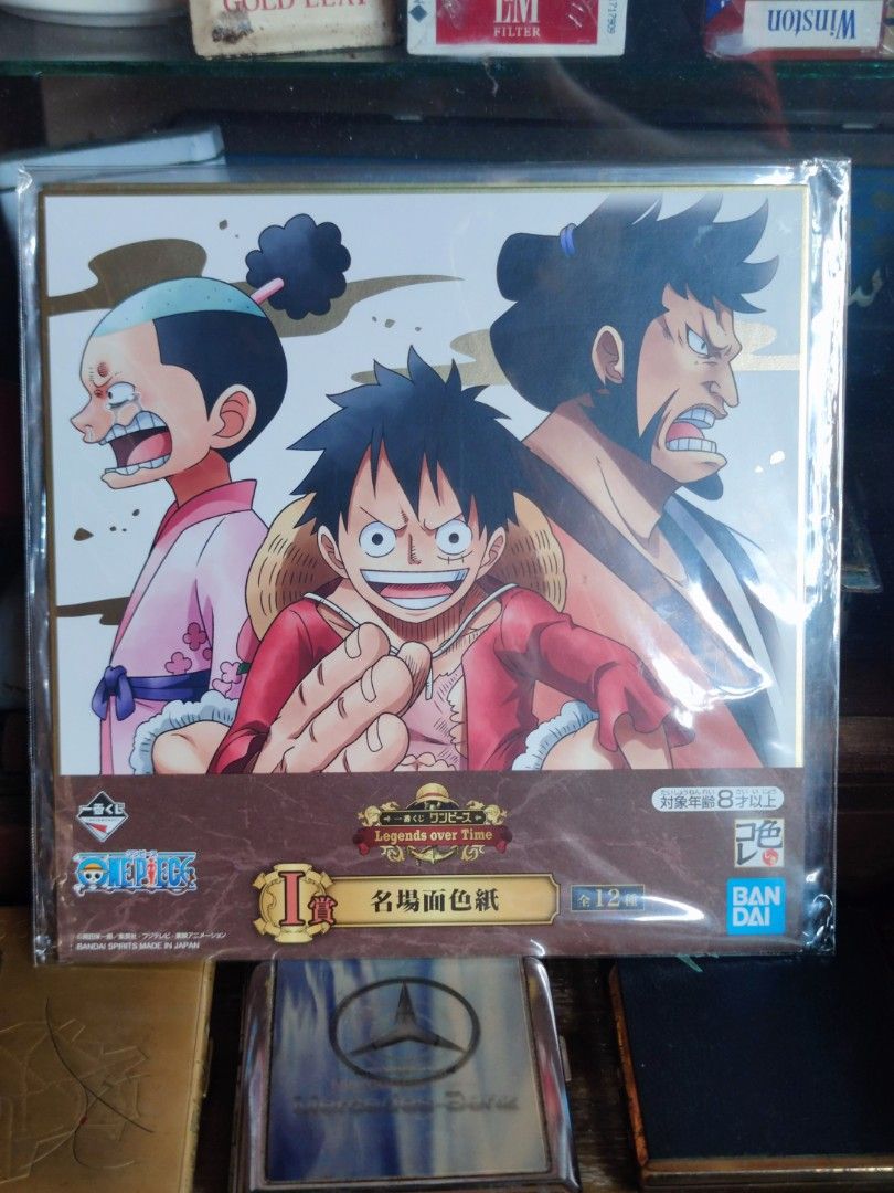 One Piece Ichiban Kuji Memorial Shikishi Art Board, Hobbies & Toys ...