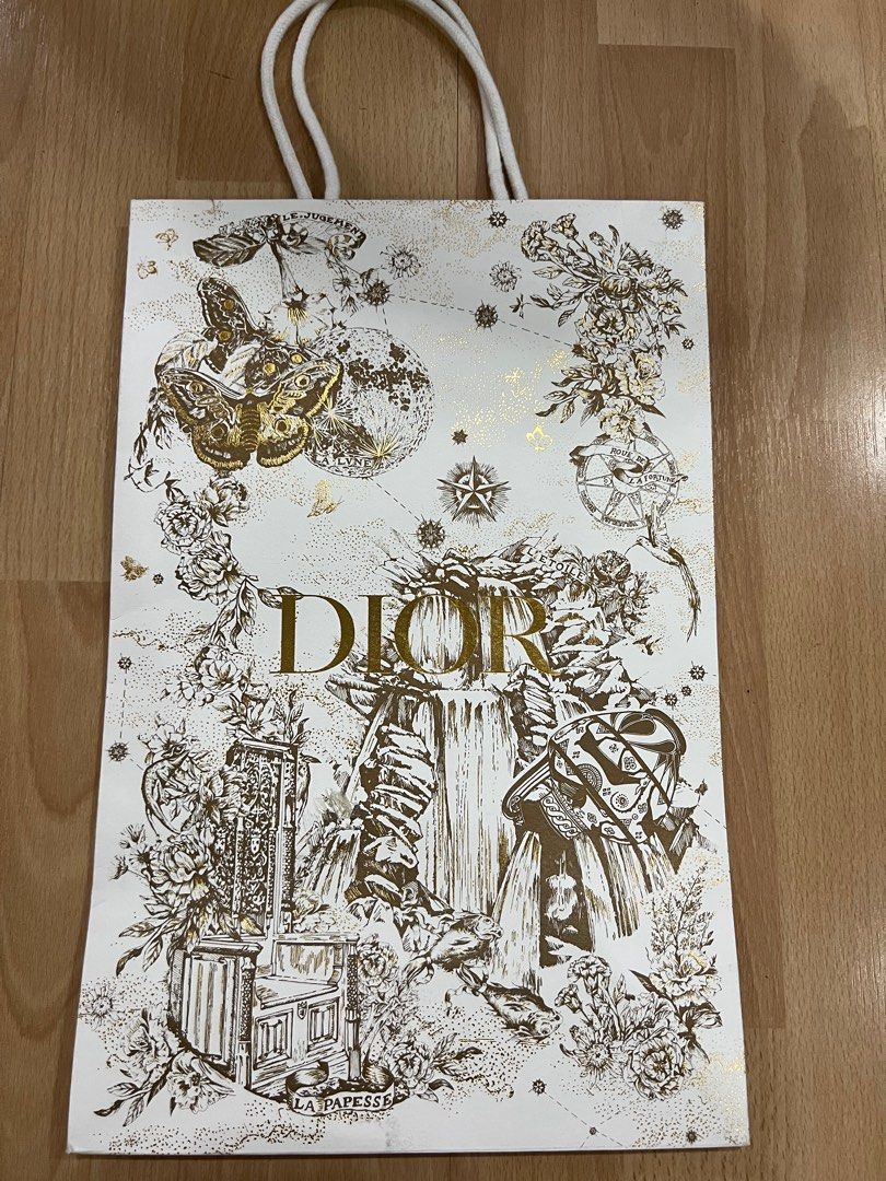 Original Christian Dior Paper Bag on Carousell