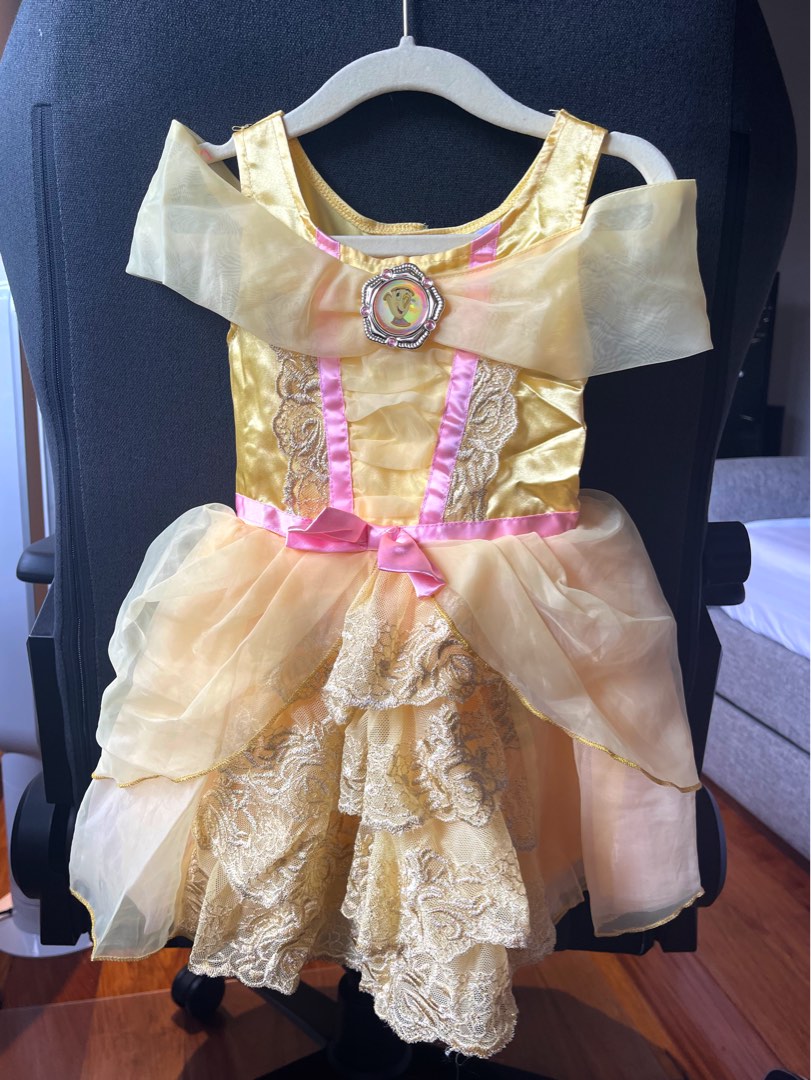 Original Belle disney princess costume on Carousell