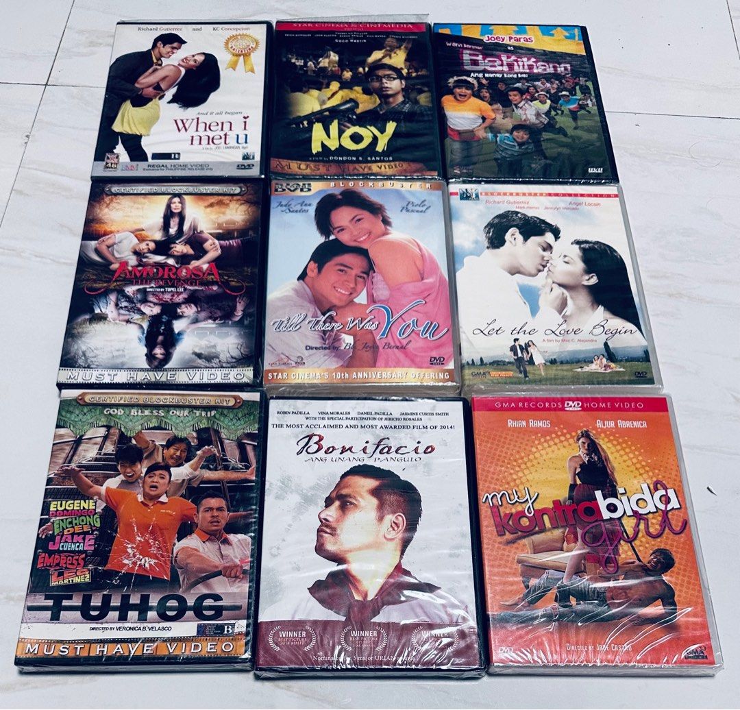ORIGINAL DVD TAGALOG MOVIE FOR SALE on Carousell
