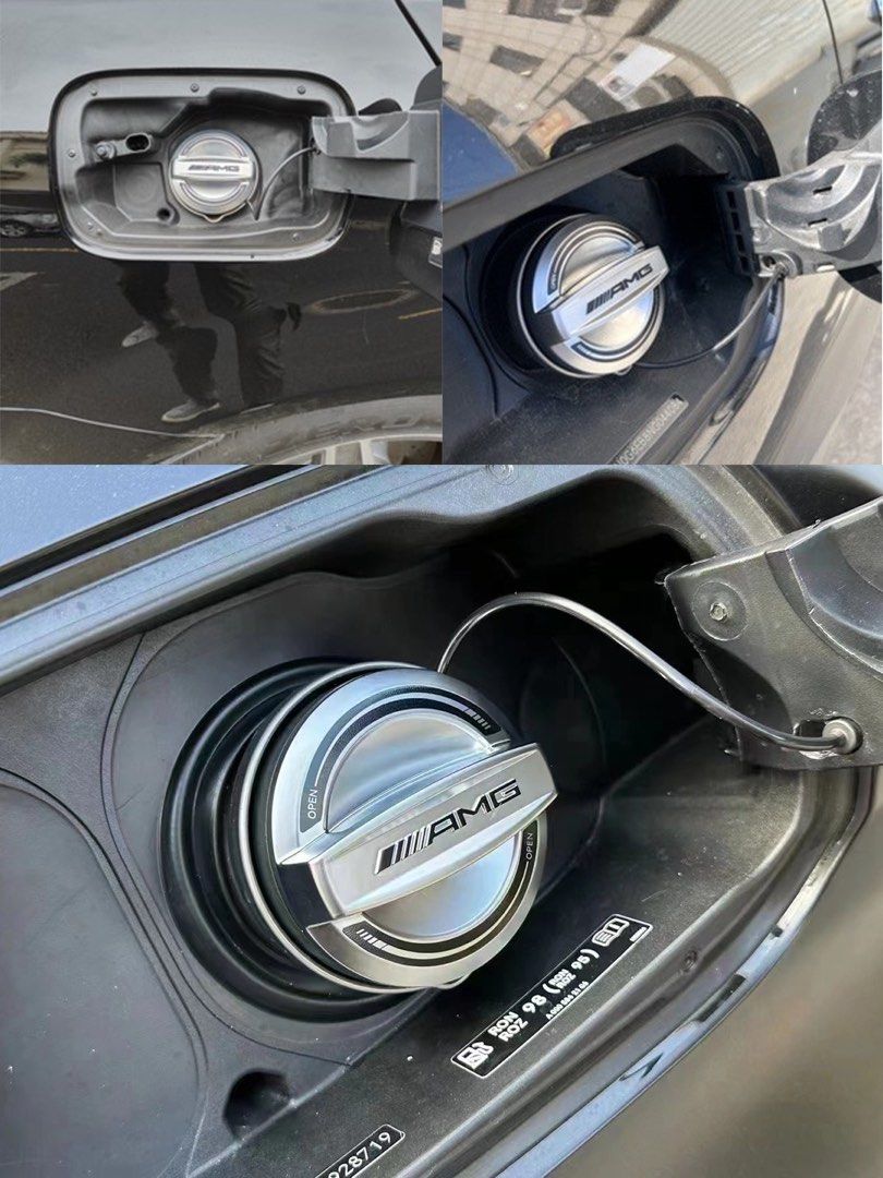 Original Mercedes-Benz AMG Edition 55 Fuel Filler Gas Cap Cover Matt ...