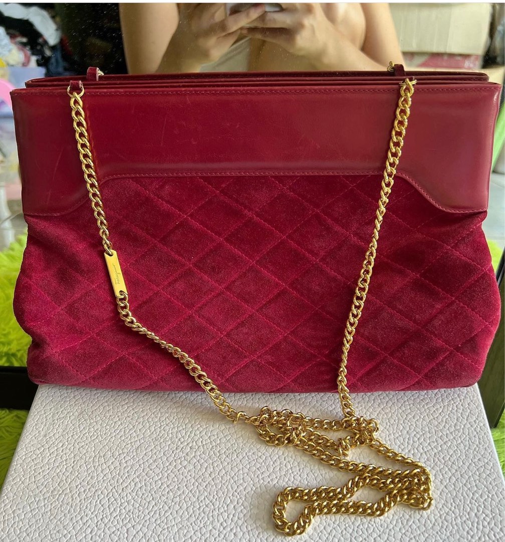 Original Salvatore Ferregamo, Luxury, Bags & Wallets on Carousell
