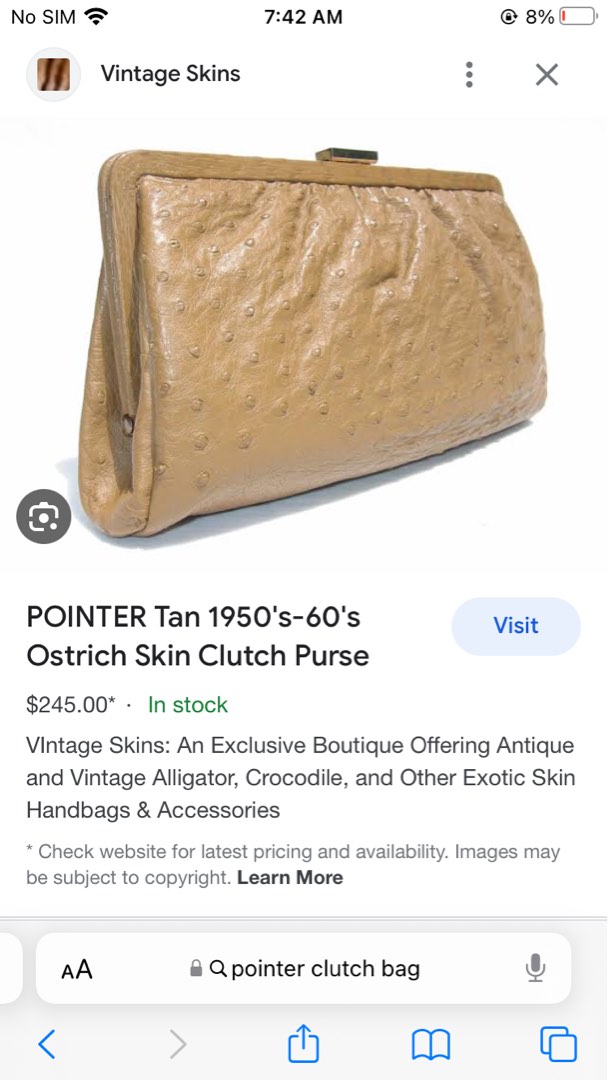 ORIGINAL VINTAGE POINTER, Luxury, Bags & Wallets on Carousell