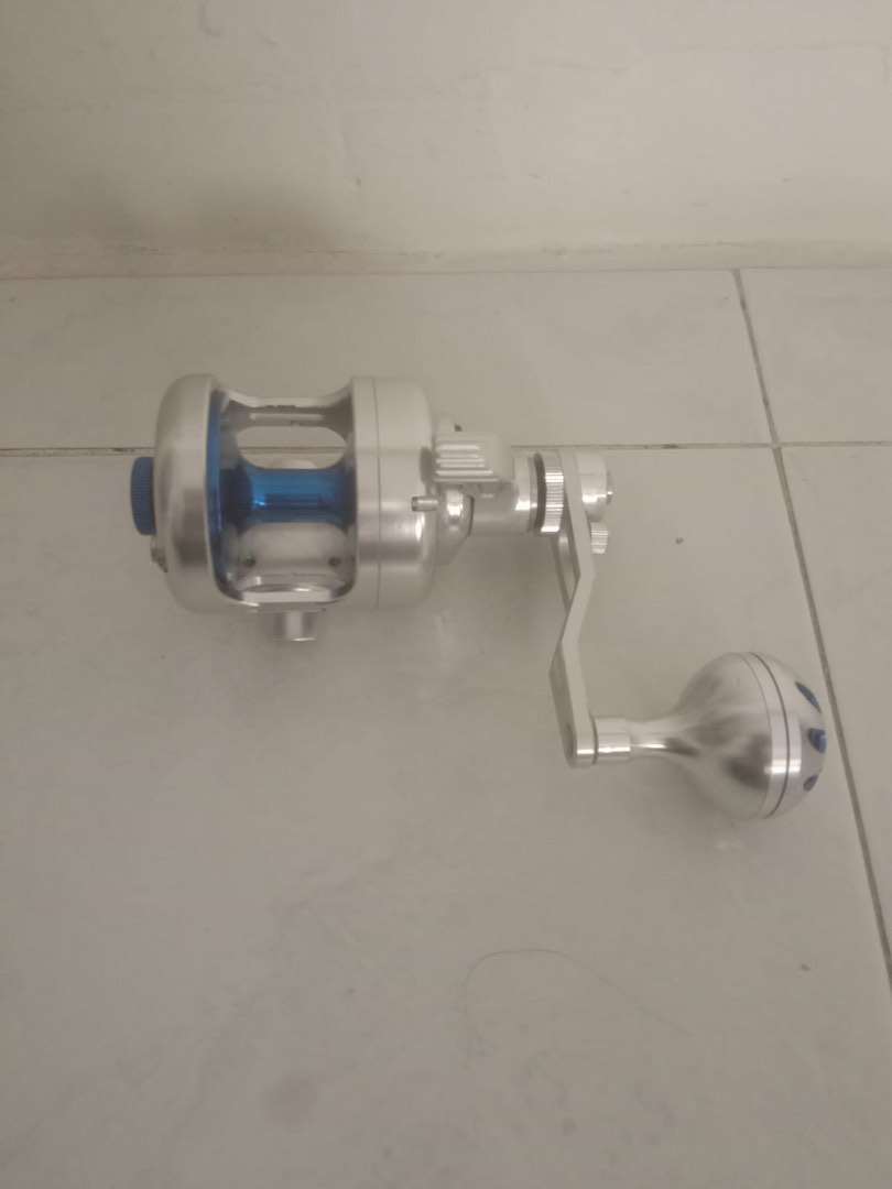 Overhead Jigging Reel, Sports Equipment, Fishing on Carousell