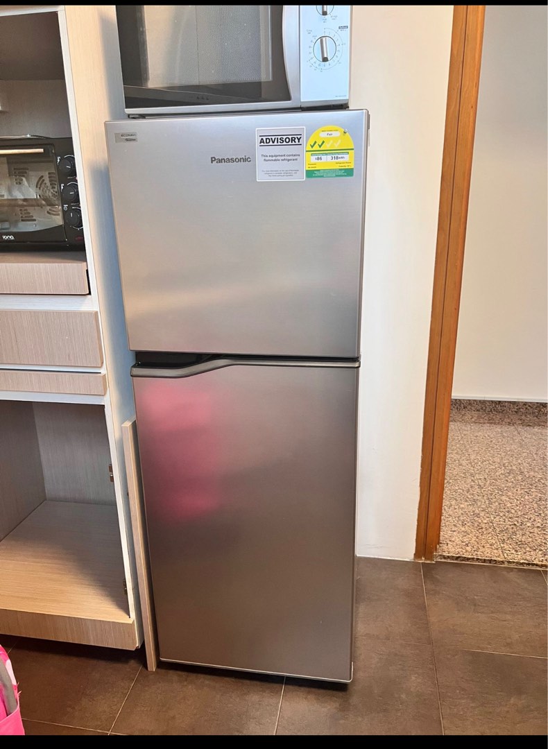 Panasonic two door fridge, TV & Home Appliances, Kitchen Appliances ...