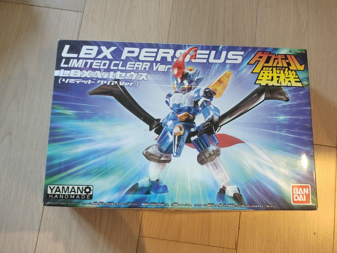 Perseus LBX clear 特別版 022 MINERVA Bandai 紙箱戰機, 興趣及遊戲, 玩具 & 遊戲類 - Carousell